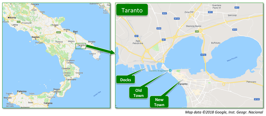 Taranto – One Route through Italy